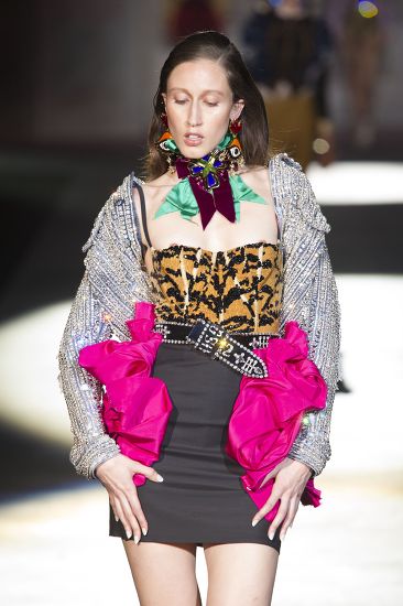 Anna Van Ravenstein On Catwalk Editorial Stock Photo - Stock Image ...