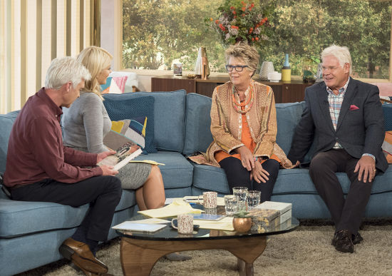 Phillip Schofield Holly Willoughby Prue Leith Editorial Stock Photo ...