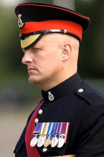 Sgt Major Simon Nichols Warrant Officer Editorial Stock Photo - Stock ...