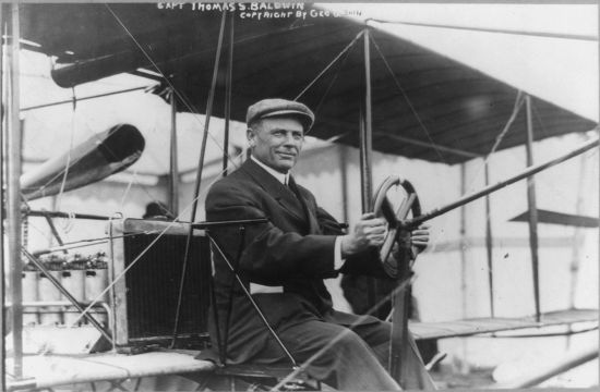Captain Thomas S Baldwin 18541923 American Editorial Stock Photo ...
