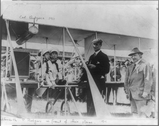 Calbraith Rodgers 18791912 American Aviation Pioneer Editorial Stock ...