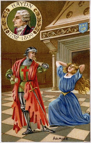 Armida Christian Knight Renauld Rinaldo Opera Editorial Stock Photo ...