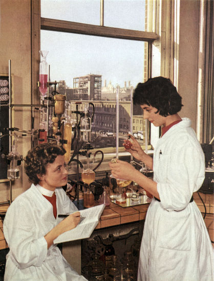 East Germany Laboratory Chemical Factory Buna Editorial Stock Photo ...