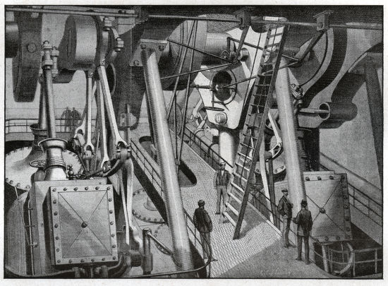 Engine Room Ss Great Eastern Steam Editorial Stock Photo - Stock Image ...