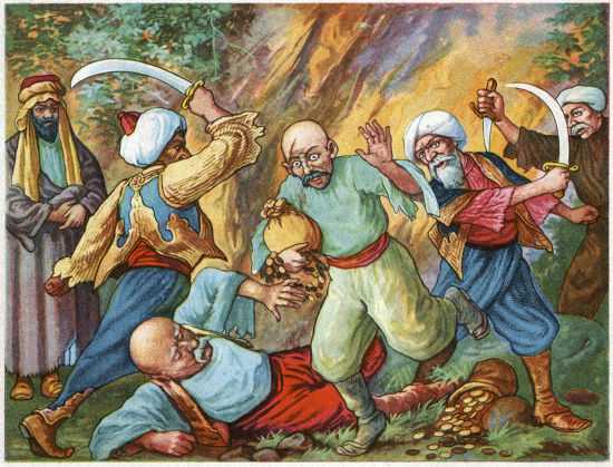 Death Cassim Brother Ali Baba Illustration Editorial Stock Photo ...