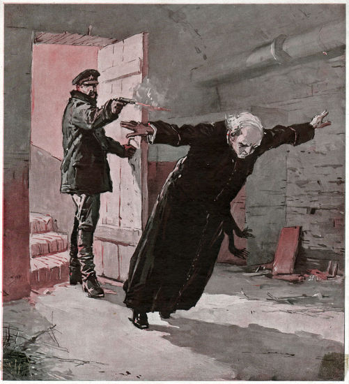 Catholic Priest Konstantin Budkevich 18671923 Executed Editorial Stock ...
