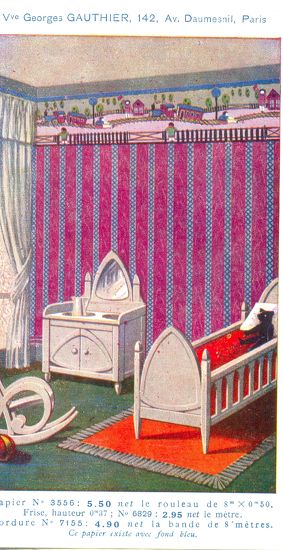 Advertising Leaflet Georges Gauthier 142 Avenue Editorial Stock Photo ...