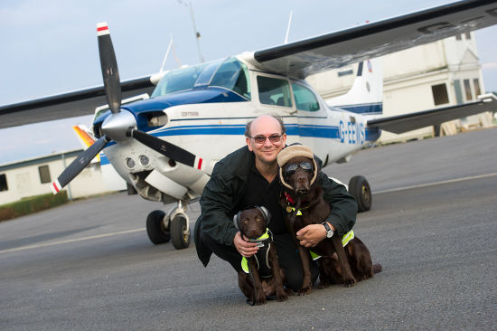 Graham Mountford His Dog Callie Right Editorial Stock Photo - Stock ...