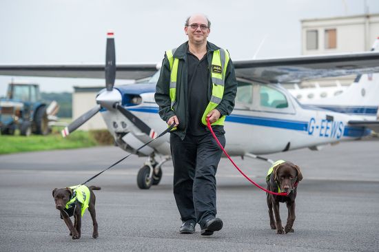Graham Mountford His Dog Callie Right Editorial Stock Photo - Stock ...