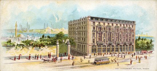 Pera Palace Hotel Istanbul Turkey Originally Editorial Stock Photo ...