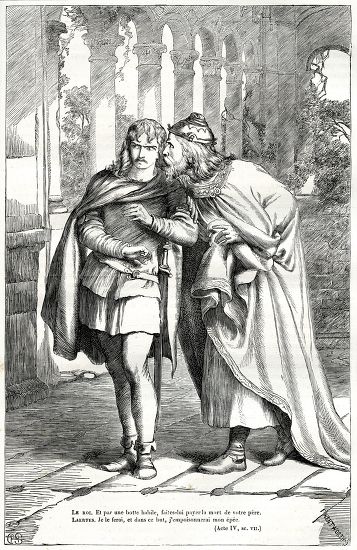 King Laertes Plotting Poison Kill Hamlet Editorial Stock Photo - Stock ...