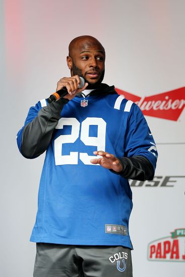 Mike Adams Safety Indianapolis Colts Talks Editorial Stock Photo ...