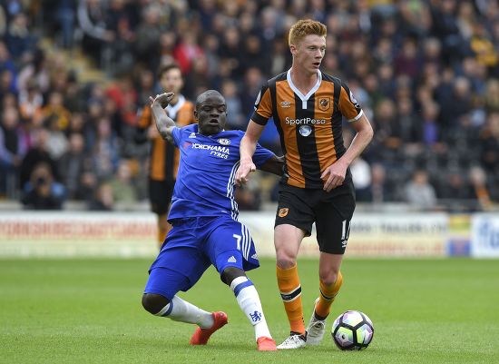 Kante Chelsea Tackles Sam Clucus Hull Editorial Stock Photo - Stock ...