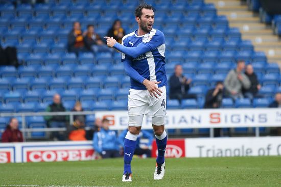 Chesterfield Defender Sam Hird 4 Shows Editorial Stock Photo - Stock ...