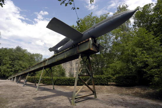 V1 Rocket On Launching Pad Massive Editorial Stock Photo - Stock Image ...
