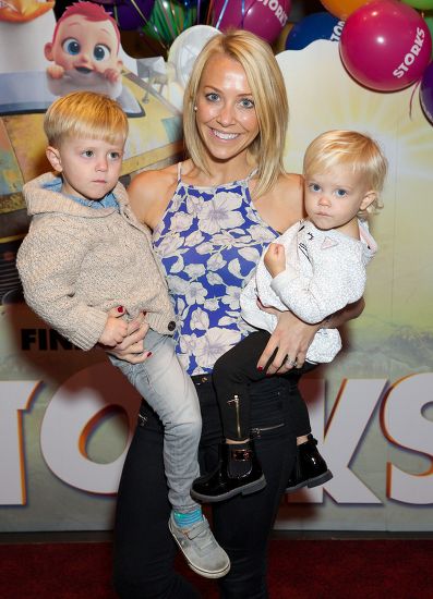 Laura Hamilton Son Rocco Daughter Tahlia Editorial Stock Photo - Stock ...