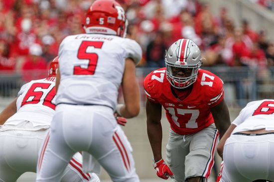 Ohio State Buckeyes Linebacker Jerome Baker Editorial Stock Photo ...