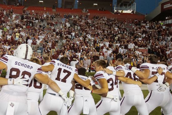 Texas Aggies Celebrate Fans After Win Editorial Stock Photo - Stock ...