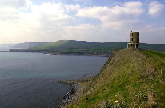 Clavell Tower Kimmeridge Dorset Britain Folly Editorial Stock Photo ...