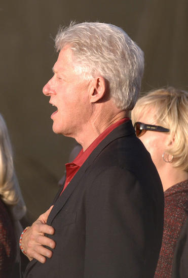 Former Us President Bill Clinton Sings Editorial Stock Photo - Stock ...