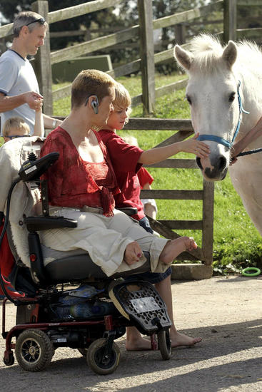 Alison Lapper Son Parys Horse Alison Editorial Stock Photo - Stock ...
