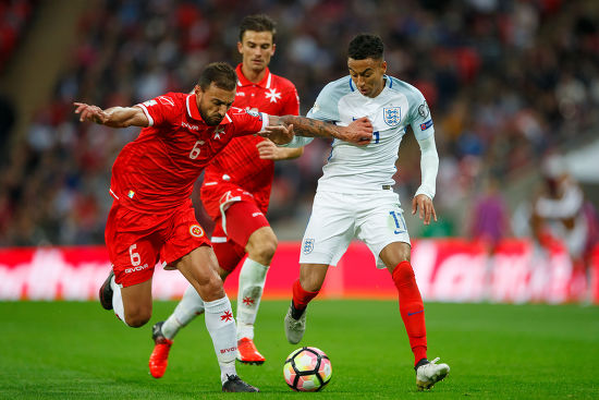 Jesse Lingard England Steve Borg Malta Editorial Stock Photo - Stock ...