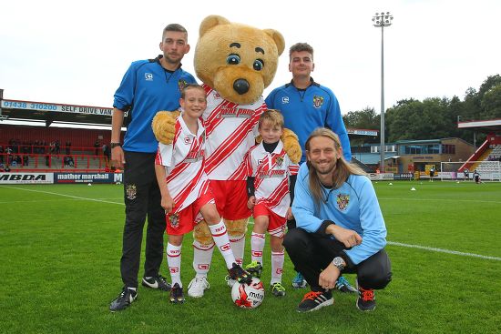 Boro Bear Mascots During Stevenage Vs Editorial Stock Photo - Stock ...