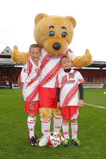 Boro Bear Mascots During Stevenage Vs Editorial Stock Photo - Stock ...