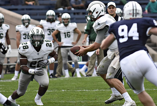 Dartmouth Quarterback Number 11 Jack Heneghan Editorial Stock Photo ...
