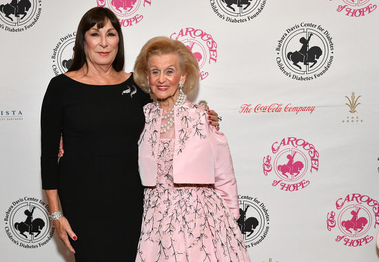 Anjelica Huston Barbara Davis Editorial Stock Photo - Stock Image ...