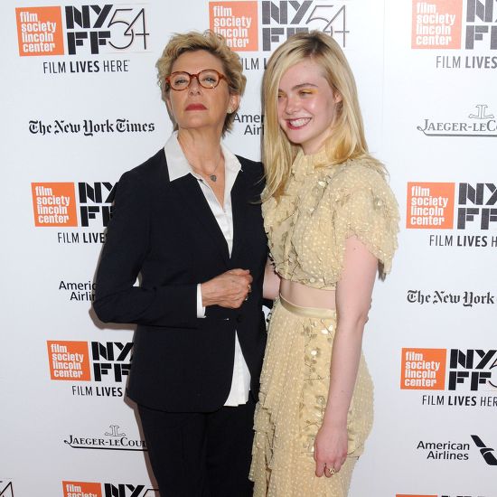 Annette Bening Elle Fanning Editorial Stock Photo - Stock Image ...