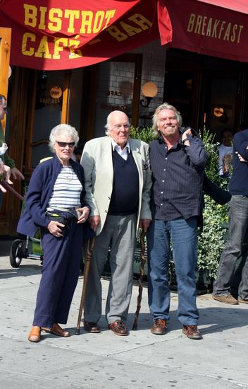 Eve Branson Ted Branson Sir Richard Editorial Stock Photo - Stock Image ...