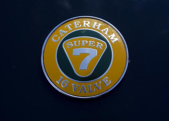 Caterham Super 7 Car Badge Editorial Stock Photo - Stock Image ...