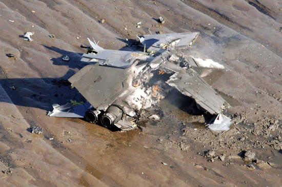 Crashed Raf Tornado Gr4 Aircraft Raf Editorial Stock Photo - Stock ...
