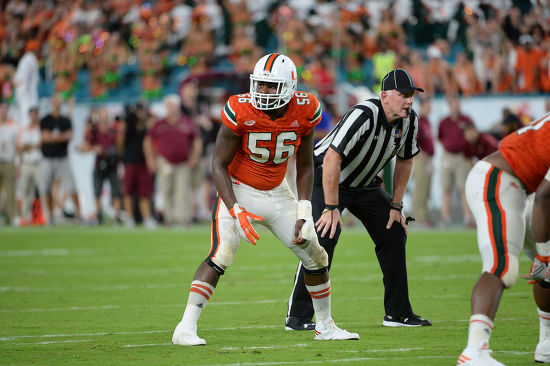 Michael Pinckney 56 Miami Action During Editorial Stock Photo - Stock ...