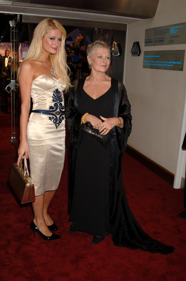 Paris Hilton Dame Judi Dench Editorial Stock Photo - Stock Image ...