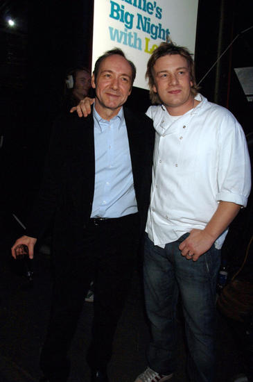Kevin Spacey Jamie Oliver Editorial Stock Photo - Stock Image ...