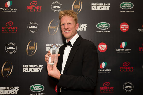 Hugh Vyvyan His Award Premiership Rugby Editorial Stock Photo - Stock ...