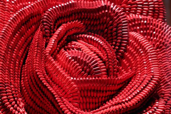 6000 Rose Colored Lipsticks Form Large Editorial Stock Photo - Stock ...