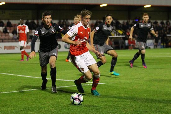 Ben Sheaf Arsenal Action During Arsenal Editorial Stock Photo - Stock ...