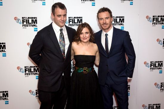 Alastair Siddons Lyndsey Marshal Michael Fassbender Editorial Stock ...