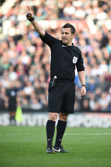 Referee Tony Harrington During Ipro Stadium Editorial Stock Photo ...