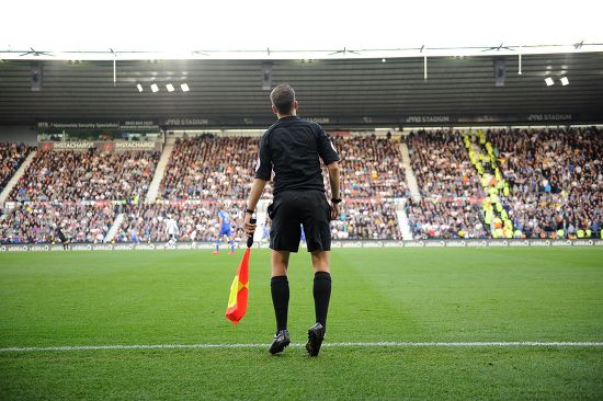 Assistant Referee Daniel Leach During Ipro Editorial Stock Photo ...