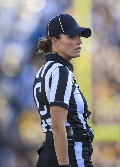 Officialcenter Judge Amanda Sauer During Ncaa Editorial Stock Photo ...