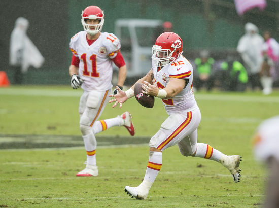 Kansas City Chiefs Fullback Anthony Sherman Editorial Stock Photo ...