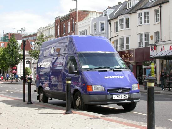 Securicor Security Van Editorial Stock Photo - Stock Image | Shutterstock