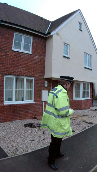 Jade Goodys House Window Smashed Bottom Editorial Stock Photo - Stock ...