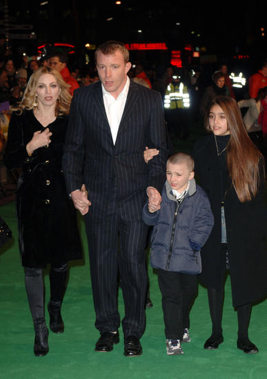 Madonna Guy Ritchie Children Rocco Lourdes Editorial Stock Photo ...