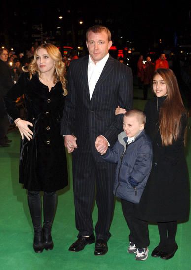 Madonna Guy Ritchie Children Rocco Lourdes Editorial Stock Photo ...