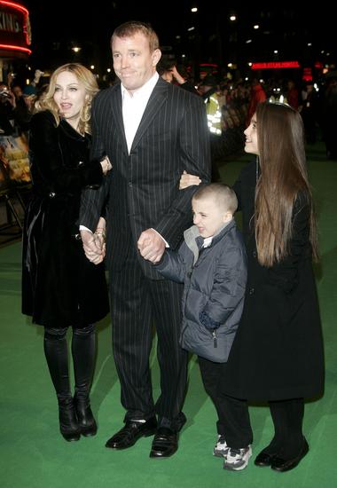 Madonna Guy Ritchie Children Rocco Lourdes Editorial Stock Photo ...